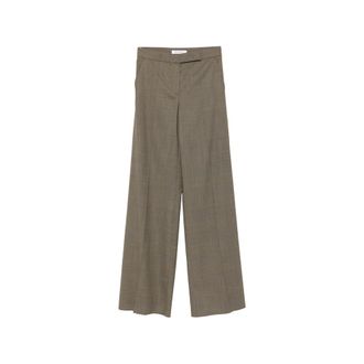 Max Mara Femme, Pantalons, Vert, Taille: 36 FR Wide Pantalons