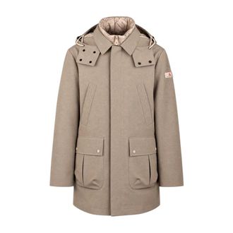 Peuterey Parka Mans KSM - Homme - Manteaux - Beige - Taille: 2XL