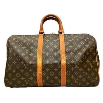 Louis Vuitton Sac Boston doccasion - Femme - Pre-owned - Brun - Taille: ONE Size