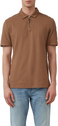 s.Oliver Poloshirt mit Rei&szlig;verschluss und &Auml;rmeltasche