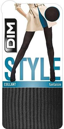 Dim Collant Femme Style Fantaisie Le C&ocirc;tel&eacute; 50D x1, Noir, S-M