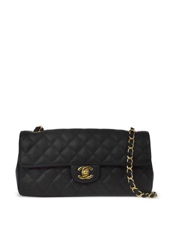 Chanel sac porté épaule East West (2009) - Noir