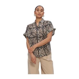 Summum Bluse mit Ethno-Print - - Blouses & Shirts - Damen - Mehrfarbig - S