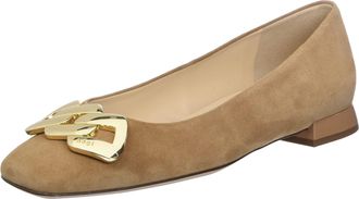 Högl Högl Damen Coco Ballerinas, Lighttoffee, 35 EU X-Weit