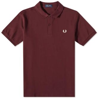 Fred Perry Herren, Oberteile, Rot, MGröße