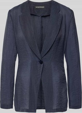 Emporio Armani Slim Fit Blazer mit Knopfverschluss