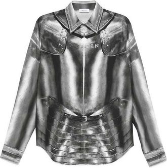 Alexander McQueen Hemd - Grau