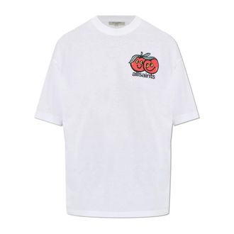 AllSaints Femme, Tops, Blanc, Taille: 42 FR Mutual Etta T-Shirt