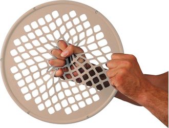 Sport-Tec Power-Web Senior Übungsnetz Handtrainer Fingertrainer 38 cm, Weiß, Extra Leicht