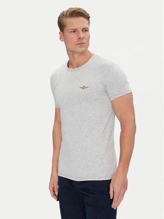 Aeronautica Aeronautica Militare T-Shirt AM1UTI003 Grau Regular Fit