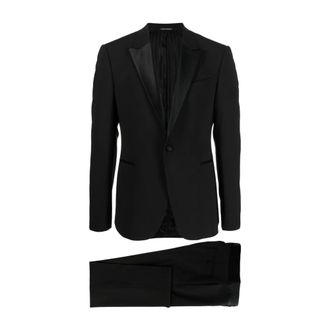 Emporio Armani Homme, Costumes, Noir, Taille: 2XL Tuxedo Suit