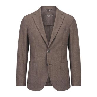 Circolo 1901 Blazer G.Dyed Lana Vergine Bistre - - Jackets - Herren - Braun - M