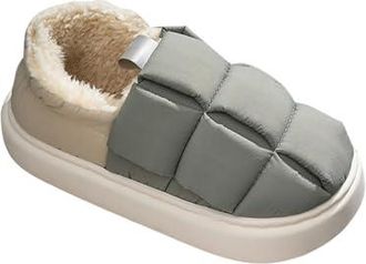 Generic Chaussons Chauds Femmes Hommes Hiver Chaud Peluche Antidérapantes Doux Et Mémoire Foam Pantoufles Chaussures De Maison Gardant Vos Pieds Au Chaud en H