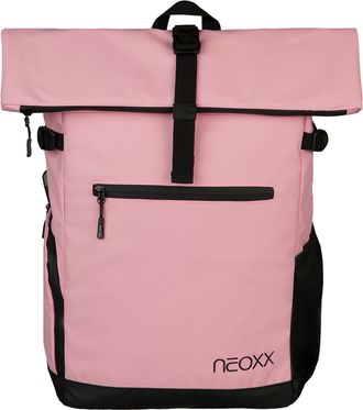 Neoxx VIBE Rolltop Rucksack mit Laptopfach, USB-Hub, Wasserabweichen, perfekt f&uuml;r Uni, B&uuml;ro, Freizeit, Reisen. ca.19 Liter Volumen