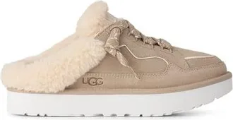 UGG Mules Lowmel Chestnut en cuir
