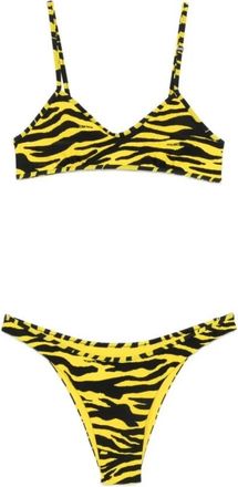 The Attico Femme, Maillots de bain, Jaune, Taille: 38 FR Bikini 166