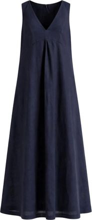 Meimeij Femme, Robes, Bleu, Taille: 40 FR Combinaison Pantalon en Lin Pur