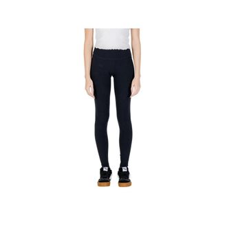 Converse Baumwoll-Leggings mit hohem Bund - - Trousers - Damen - Schwarzk - 2XS