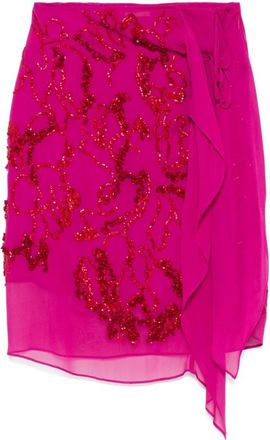 Dries Van Noten Femme, Jupes, Rose, Taille: 38 FR Short Skirts