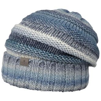 Lierys Bonnet Bernardo Oversize Bonnet de Grande Taille Bonnet Ample (Taille Unique - Bleu)