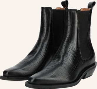 Pavement Pavement Stiefelette Almira Croco schwarz