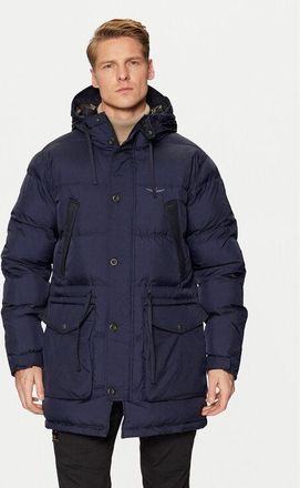 Aeronautica Aeronautica Militare Winterjacke 242AB2192CT3375 Dunkelblau Regular Fit