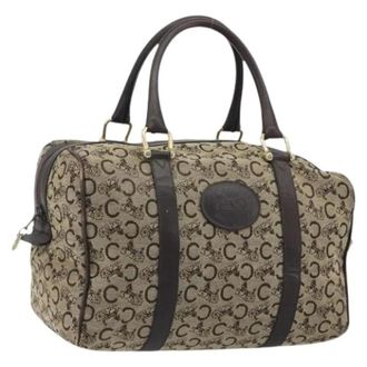 Celine Pre-owned Toile sacs-celine - Femme - Pre-owned - Brun - Taille: ONE Size