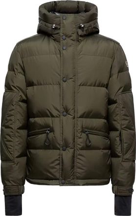 Moncler Homme, Vestes, Vert, Taille: XL Veste de ski et de snowboard en duvet