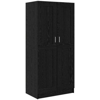 vidaXL Armoire Autre Ch&ecirc;ne noir 82,5 x 51,5 x 180 cm Bois ding&eacute;nierie Vidaxl