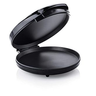 Tristar Four à Pizza, Pour Pizzas Fraîches Ø30 cm, Thermostat Réglable, Revêtement Antiadhésif Facile à Nettoyer, Voyants Lumineux, 1450 W, Noir, PZ-2881