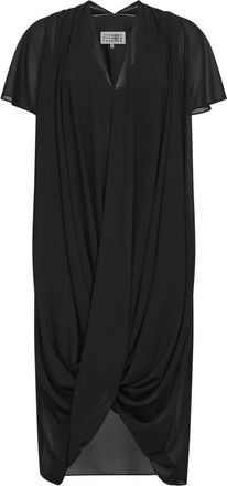 Maison Margiela Femme, Robes, Noir, Taille: 34 FR Asymmetric Midi Dress