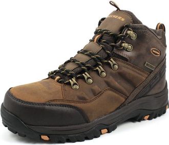 Skechers Mens RELMENT- TRAVEN Classic Boots, Brown (Dark Brown Leather Cdb), 12 UK 47.5 EU