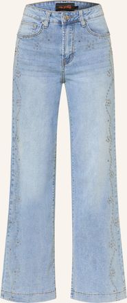 Miss Goodlife Miss Goodlife Flared Jeans Mit Nieten blau