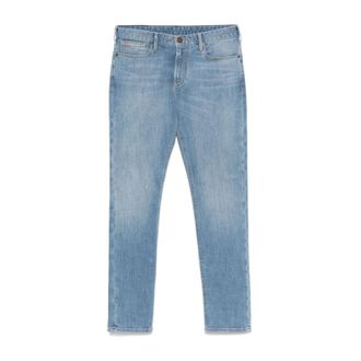 Emporio Armani Klare Blaue Jeans mit Klassischem Stil - - Jeans - Herren - Blau - W36