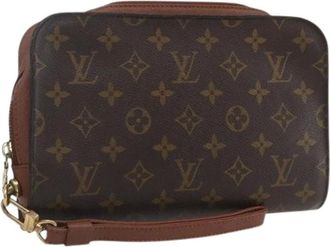 Louis Vuitton Pochette Orsay Clutch Pre-owned - Femme - Pre-owned - Brun - Taille: ONE Size