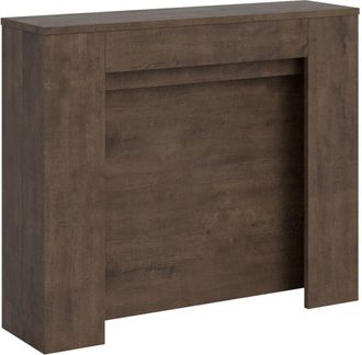 Itamoby Console extensible 90x25/211 cm Kiba Noyer