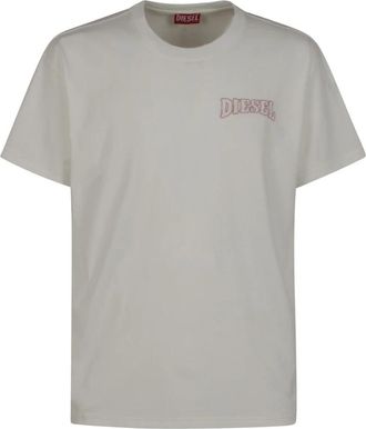 Diesel Homme, Tops, Blanc, Taille: XL T-Norm V16