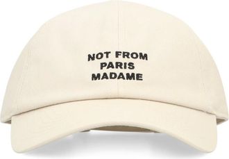 Dr&ocirc;le de Monsieur Homme, Accessoires, Beige, Taille: ONE Size La Casquette Slogan