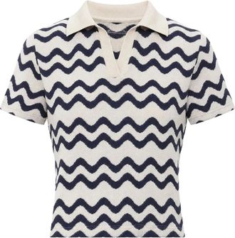 MC2 Saint Barth Femme, Tops, Multicolore, Taille: 36 FR Rachel Biwave 61 Polo