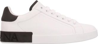 Dolce & Gabbana Homme, Chaussures, Blanc, Taille: 41 EU Baskets Portofino
