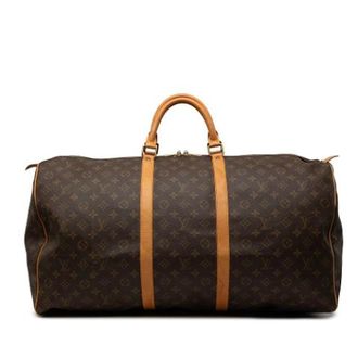 Louis Vuitton Pre-owned Keepall 60 - - Pre-owned - Damen - Braun - ONE SIZE