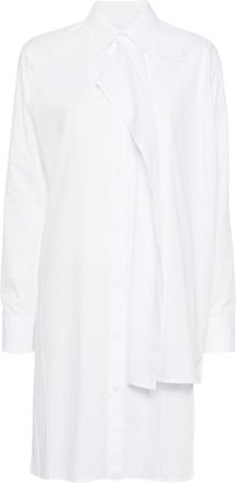 Yohji Yamamoto Hemd im Layering-Look - Nude