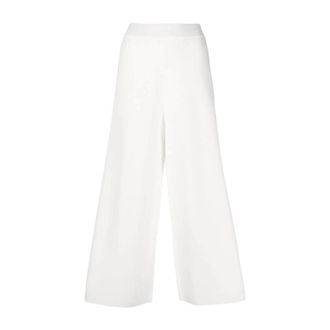 Malo Casual Wei&szlig;e Hose - - Trousers - Damen - Wei&szlig; - L