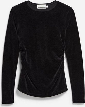 Armedangels Langarmshirt ADAAJA LORA VELVET