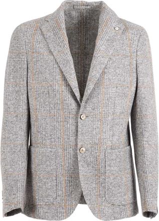 L.B.M. 1911 L.b.m. 1911, Homme, Vestes, Gris, Taille: L Lubiam Jacket