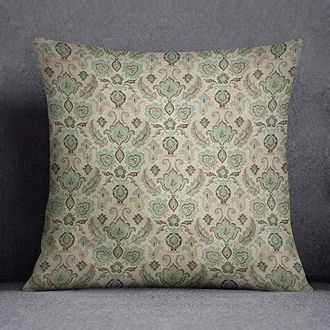 Bonamaison Le Jardin du Lin Kissenhüllen, Cotton, Mehrfarbig, 45x45