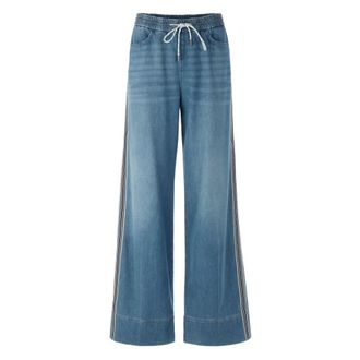 Marc Cain Damen, Jeans, Blau, XLGr&ouml;&szlig;e