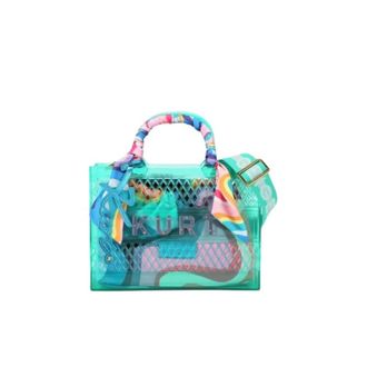 Kurt Geiger Femme, Sacs, Multicolore, Taille: ONE Size Small Jelly Tote Bag