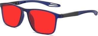 Generic Lunettes de soleil de sport ultra l&eacute;g&egrave;res Vision nocturne Anti-lumi&egrave;re bleue Lunettes de jeu pour ordinateur et t&eacute;l&eacute;phone Confortable et agr&eacute;able pour