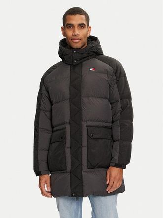 Tommy Jeans Daunenjacke DM0DM19999 Schwarz Regular Fit